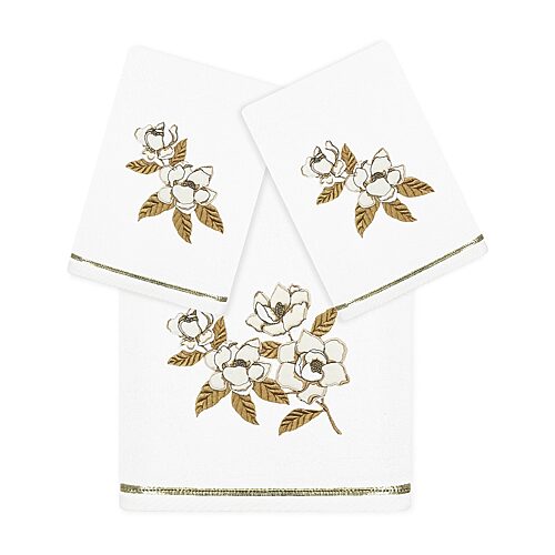 Click here for Linum Home Textiles Maggie Embellished 3-pc. Bath... prices