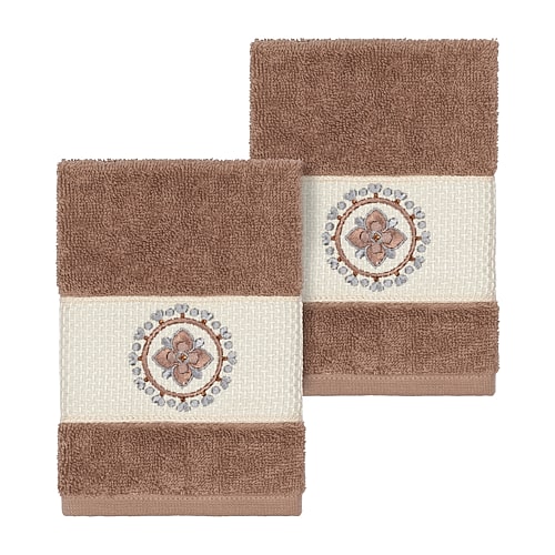 Click here for Linum Home Textiles Isabelle 2-pc. Embellished Was... prices