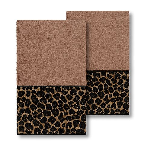 Click here for Linum Home Textiles Spots 2-pc. Embellished Hand T... prices