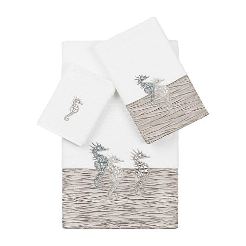 Click here for Linum Home Textiles Sofia Embellished 3-pc. Bath T... prices