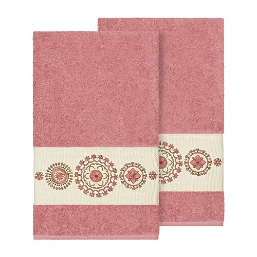 Click here for Linum Home Textiles Isabelle Embellished 2-pc. Emb... prices