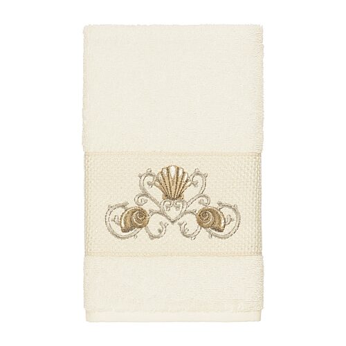 Click here for Linum Home Textiles Bella Embellished Hand Towel... prices