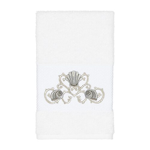 Click here for Linum Home Textiles Bella Embellished Hand Towel... prices