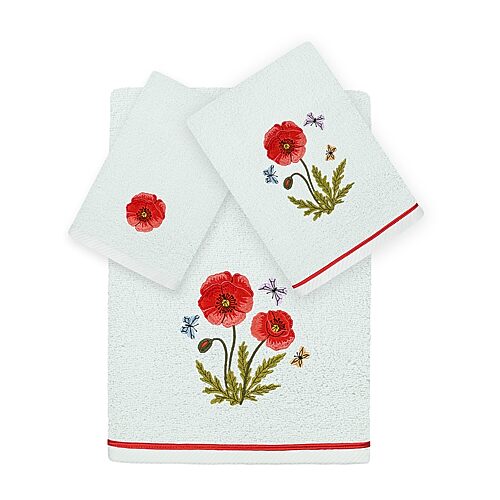 Click here for Linum Home Textiles Polly Embellished 3-pc. Bath T... prices