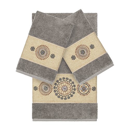 Click here for Linum Home Textiles Isabelle Embellished 3-pc. Bat... prices