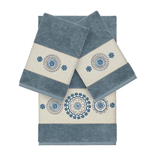 Click here for Linum Home Textiles Isabelle Embellished 3-pc. Bat... prices