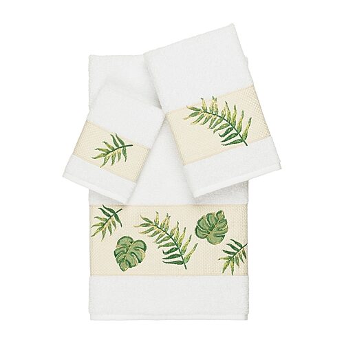 Click here for Linum Home Textiles Zoe Embellished 3-pc. Bath Tow... prices