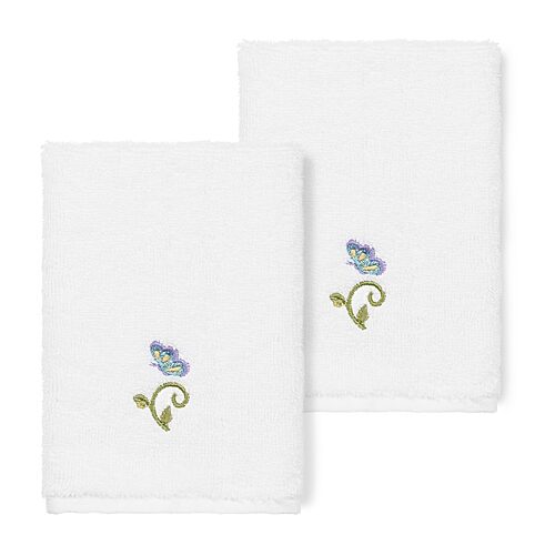 Click here for Linum Home Textiles Rebecca 2-pc. Embellished Wash... prices