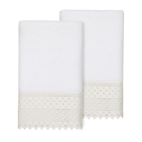 Click here for Linum Home Textiles Aiden Embellished 2-pc. Embell... prices