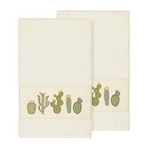 Click here for Linum Home Textiles Mila 2-pc. Embellished Floral... prices