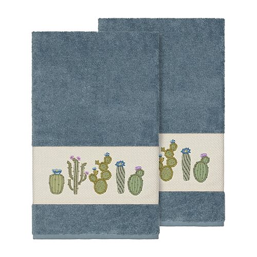 Click here for Linum Home Textiles Mila 2-pc. Embellished Floral... prices