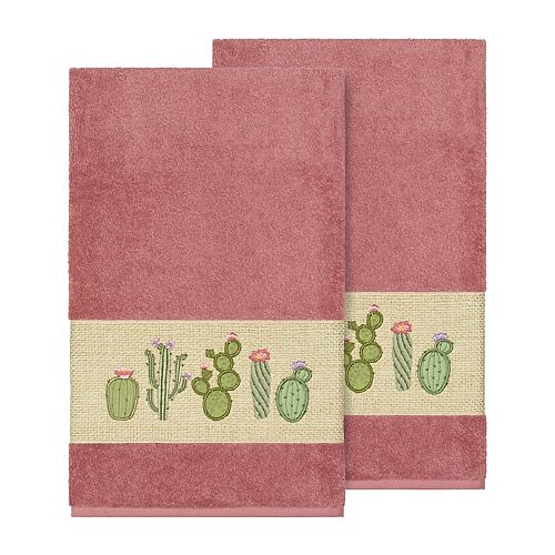 Click here for Linum Home Textiles Mila 2-pc. Embellished Floral... prices