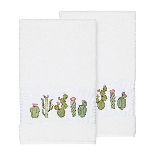 Click here for Linum Home Textiles Mila 2-pc. Embellished Floral... prices