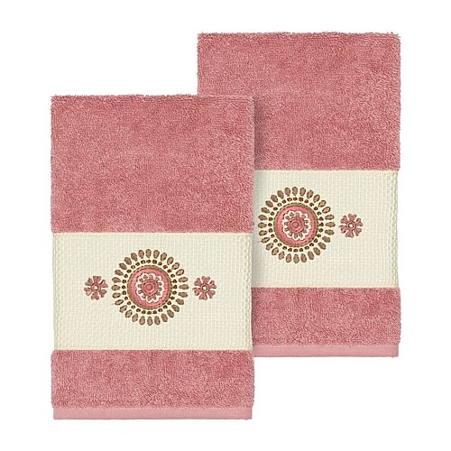 Click here for Linum Home Textiles Isabelle 2-pc. Embellished Han... prices