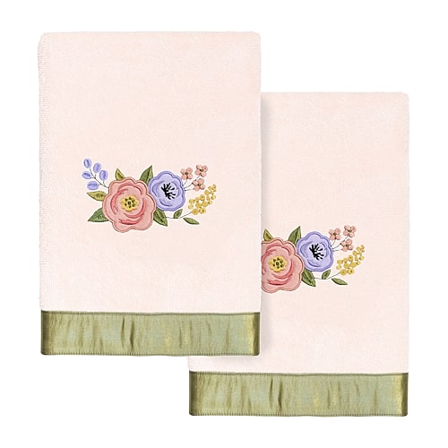 Click here for Linum Home Textiles Verano Embellished 2-pc. Embel... prices