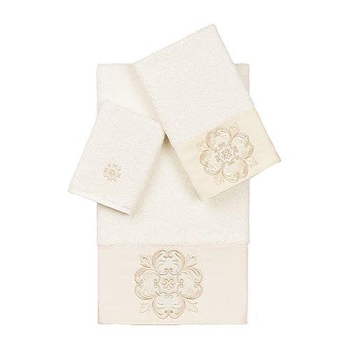 Click here for Linum Home Textiles Alyssa Embellished 3-pc. Bath... prices