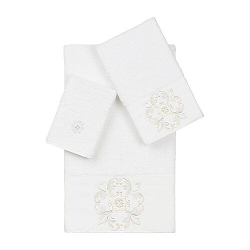 Click here for Linum Home Textiles Alyssa Embellished 3-pc. Bath... prices