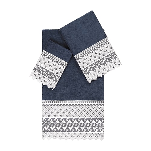 Click here for Linum Home Textiles Aiden Embellished 3-pc. Bath T... prices