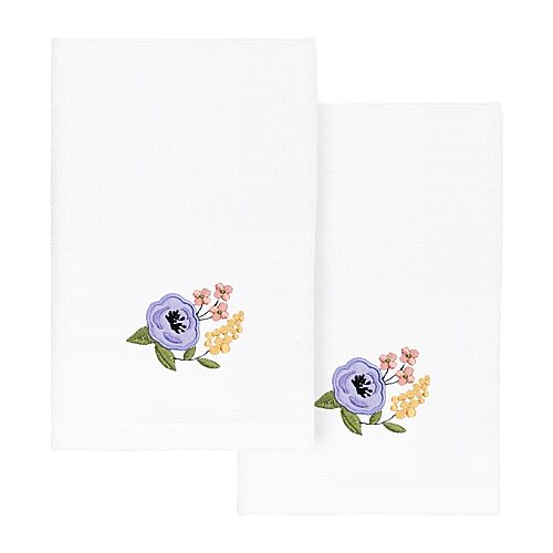 Click here for Linum Home Textiles Verano 2-pc. Embellished Finge... prices