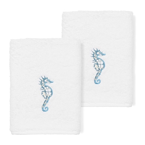 Click here for Linum Home Textiles Sofia 2-pc. Embellished Washcl... prices