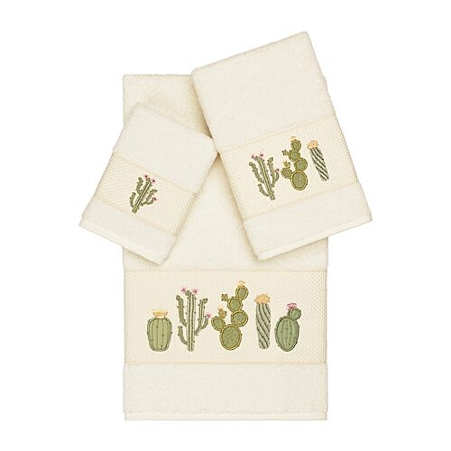Click here for Linum Home Textiles Mila Embellished 3-pc. Bath To... prices