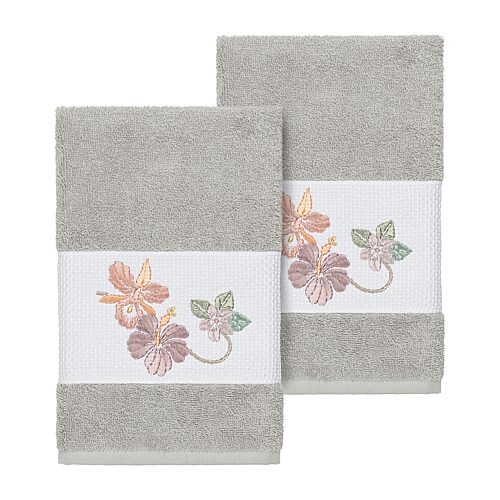 Click here for Linum Home Textiles Caroline 2-pc. Embellished Han... prices
