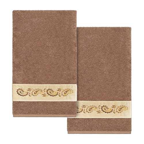 Click here for Linum Home Textiles Mackenzie 2-pc. Embellished Pa... prices