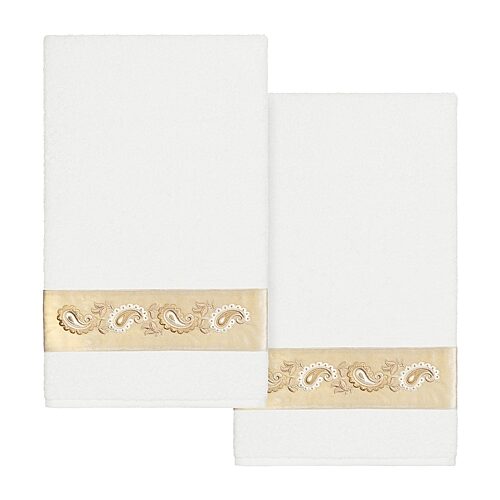 Click here for Linum Home Textiles Mackenzie 2-pc. Embellished Pa... prices