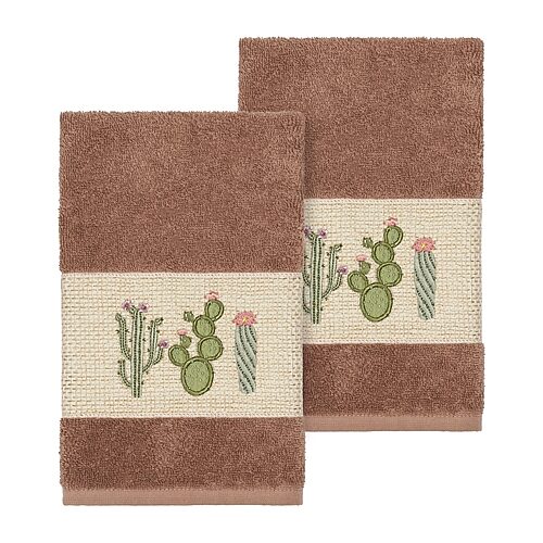 Click here for Linum Home Textiles Mila 2-pc. Embellished Hand To... prices