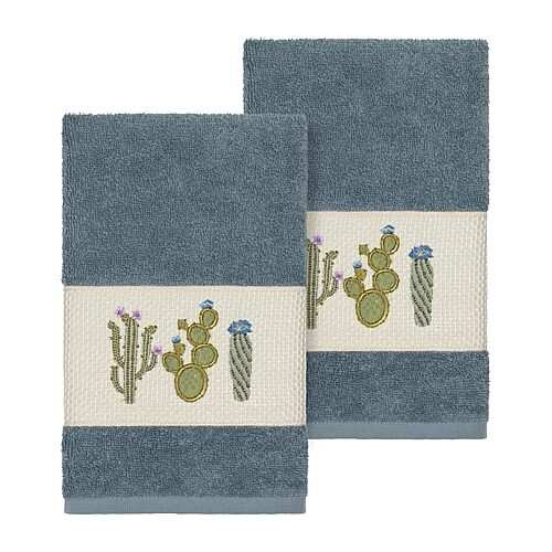 Click here for Linum Home Textiles Mila 2-pc. Embellished Hand To... prices