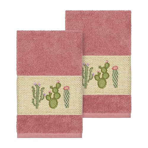 Click here for Linum Home Textiles Mila 2-pc. Embellished Hand To... prices