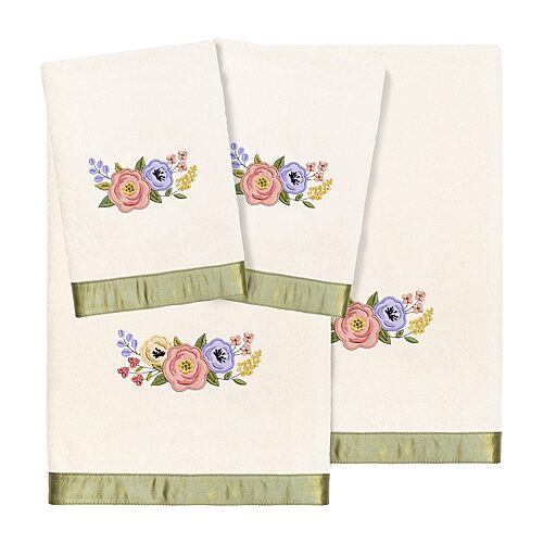 Click here for Linum Home Textiles Verano Embellished 4-pc. Bath... prices