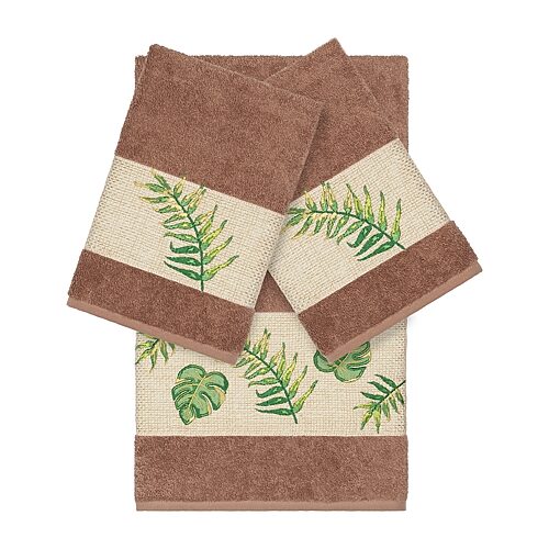 Click here for Linum Home Textiles Zoe Embellished 3-pc. Bath Tow... prices