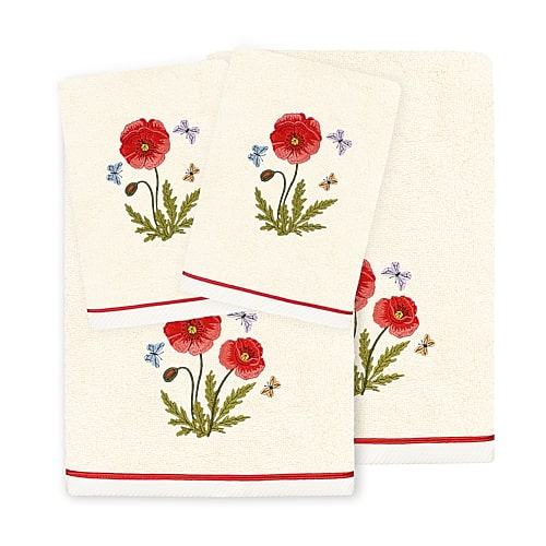 Click here for Linum Home Textiles Polly Embellished 4-pc. Bath T... prices