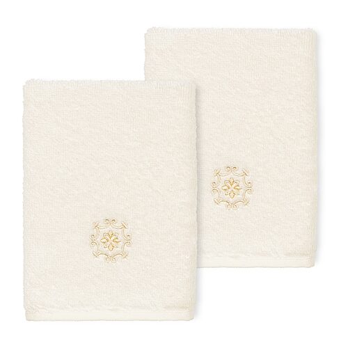 Click here for Linum Home Textiles Alyssa 2-pc. Embellished Washc... prices