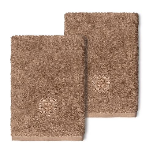 Click here for Linum Home Textiles Alyssa 2-pc. Embellished Washc... prices