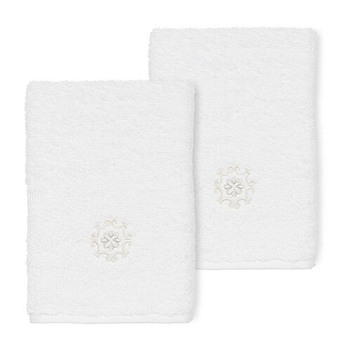 Click here for Linum Home Textiles Alyssa 2-pc. Embellished Washc... prices