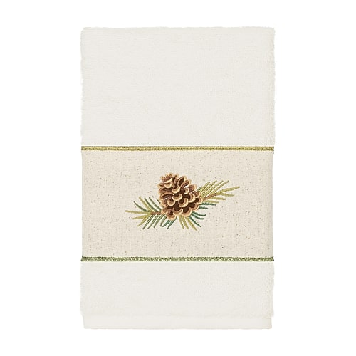 Click here for Linum Home Textiles Pierre Embellished Hand Towel... prices