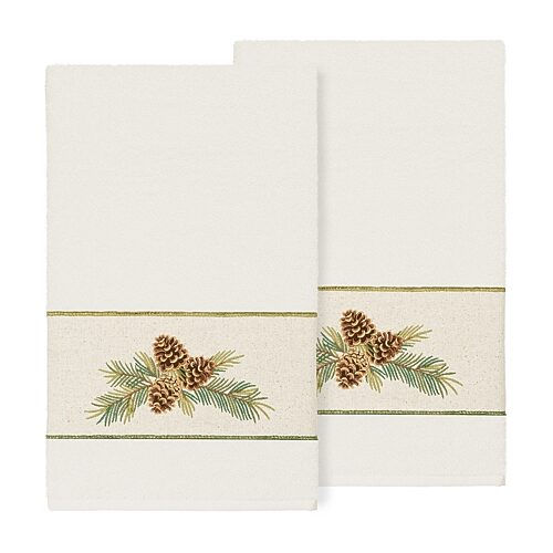 Click here for Linum Home Textiles Pierre Embellished 2-pc. Embel... prices