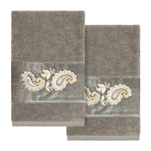 Click here for Linum Home Textiles Mackenzie 2-pc. Embellished Ha... prices
