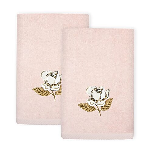 Click here for Linum Home Textiles Maggie 2-pc. Embellished Finge... prices