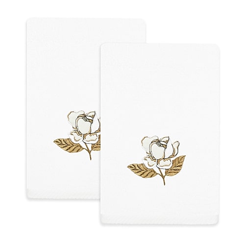 Click here for Linum Home Textiles Maggie 2-pc. Embellished Finge... prices