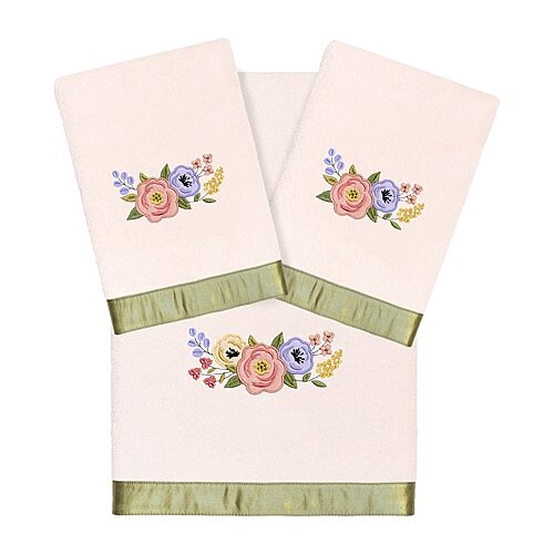 Click here for Linum Home Textiles Verano Embellished 3-pc. Bath... prices