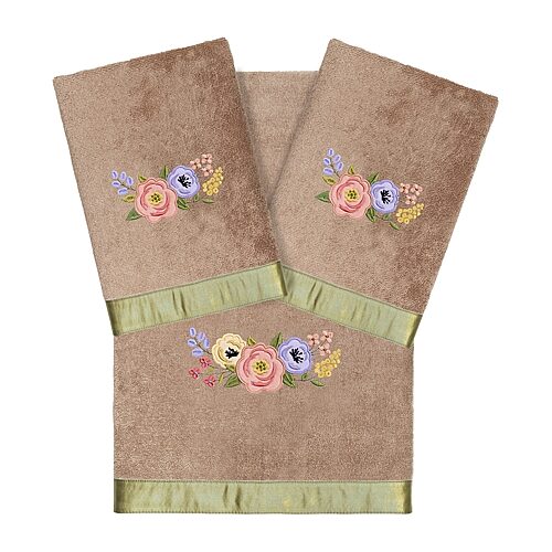 Click here for Linum Home Textiles Verano Embellished 3-pc. Bath... prices