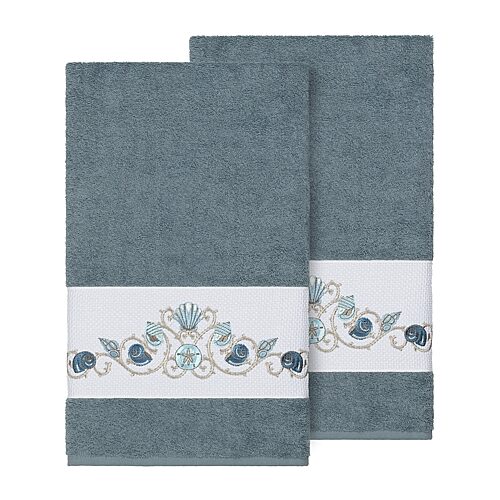 Click here for Linum Home Textiles Bella 2-pc. Embellished Bath T... prices