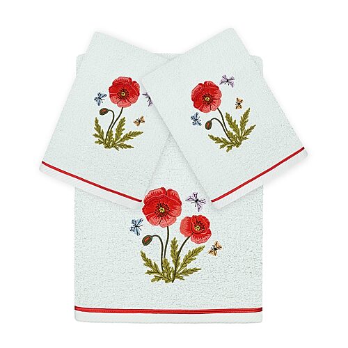 Click here for Linum Home Textiles Polly Embellished 3-pc. Bath T... prices