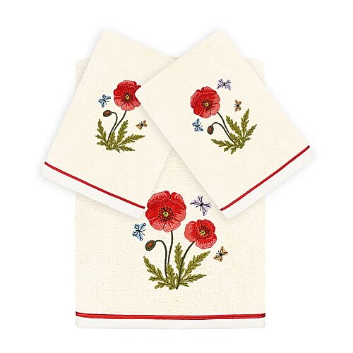 Click here for Linum Home Textiles Polly Embellished 3-pc. Bath T... prices