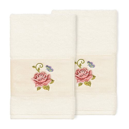 Click here for Linum Home Textiles Rebecca 2-pc. Embellished Hand... prices
