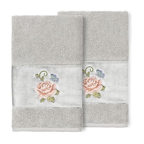 Click here for Linum Home Textiles Rebecca 2-pc. Embellished Hand... prices