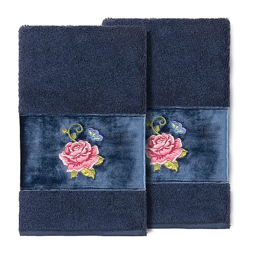 Click here for Linum Home Textiles Rebecca 2-pc. Embellished Hand... prices